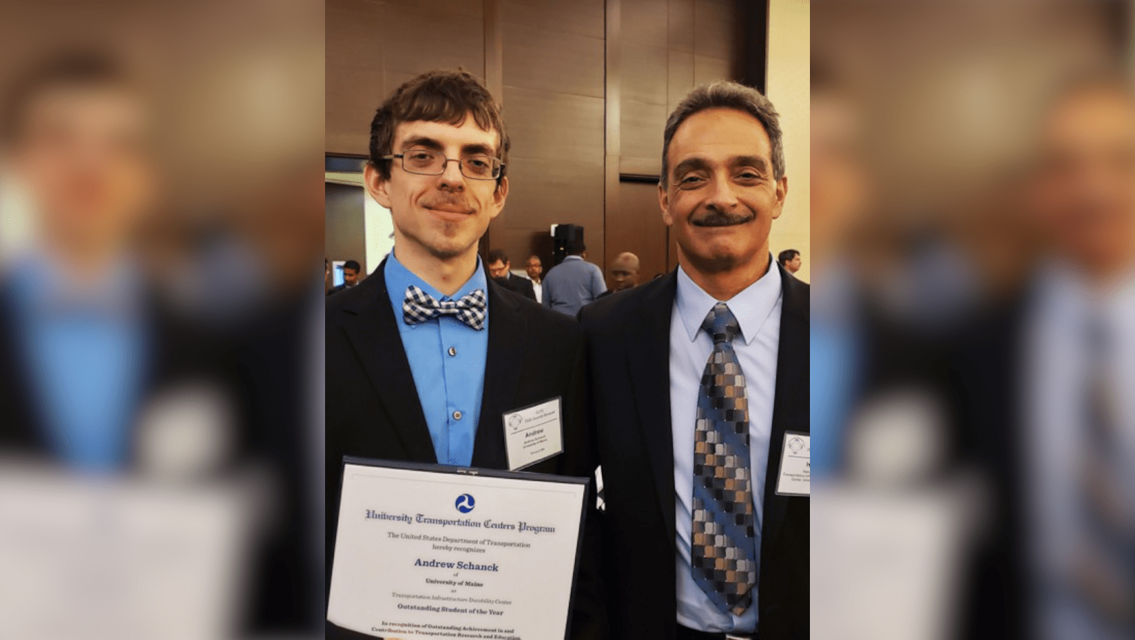 Schanck named a University Transportation Center Outstanding Student of ...